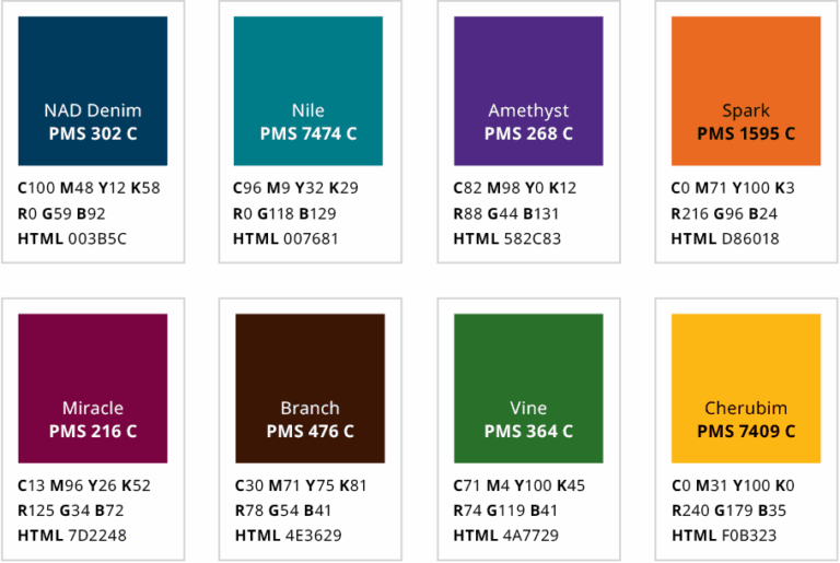 Color & Typography – North American Division of Seventh-day Adventists