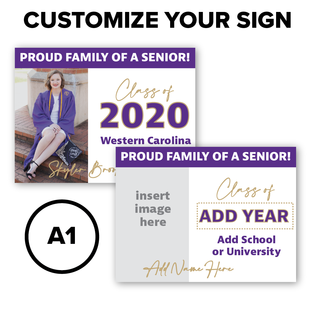 Class of Graduation Lawn Sign Kit - Deadline Signs