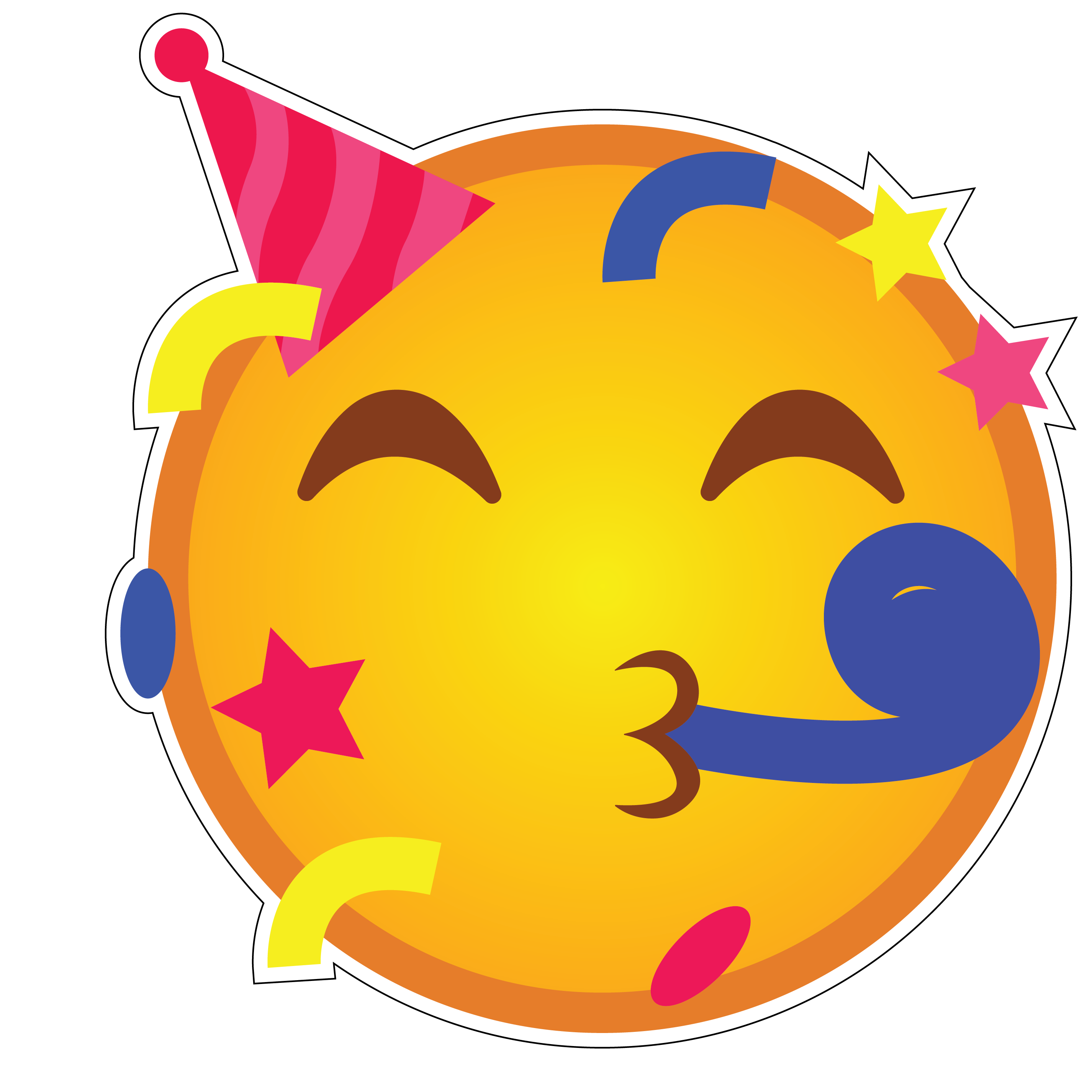 18 Inch Emoji - Birthday - Deadline Signs