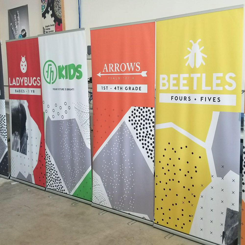 Retractable Banners - Deadline Signs