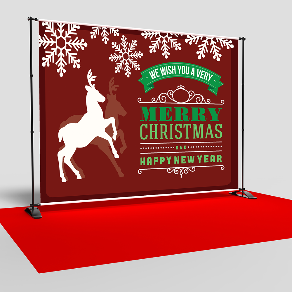 Backdrop Banner - Deadline Signs