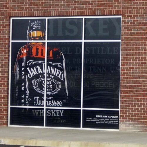 Perforated Window Vinyl - Deadline Signs