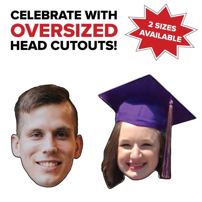 Custom Oversized Head Cutouts - Deadline Signs