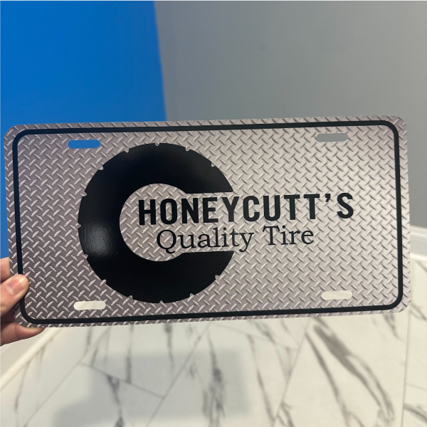 Custom License Plate - Deadline Signs