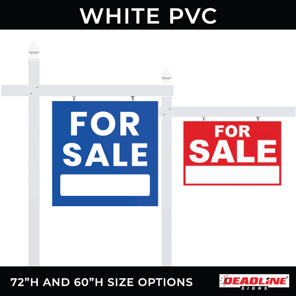 Single Arm Sign Post - Deadline Signs