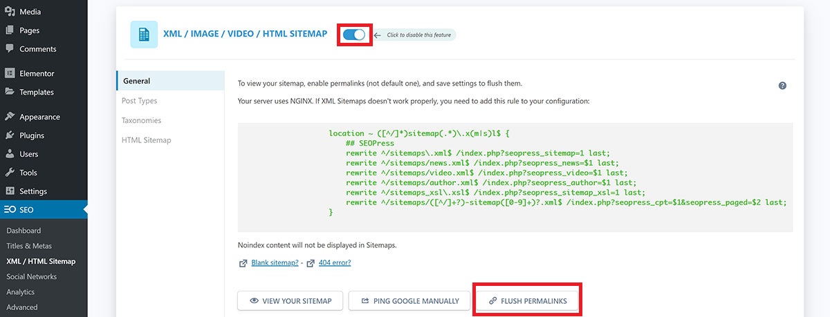 SEOPress - Nginx Configuration Rules | GridPane