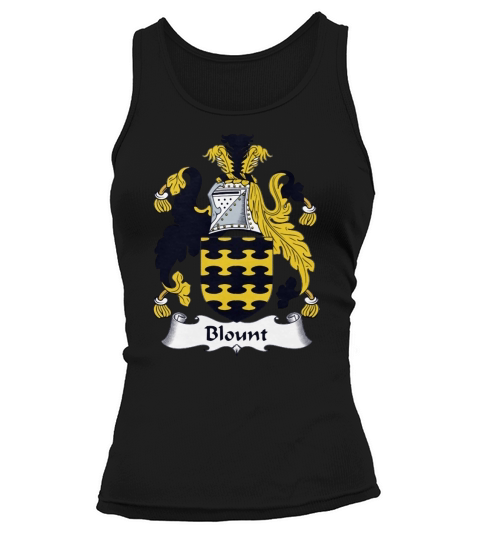Blount Family Crest / Coat of Arms British Family Crests Tank top Woman ...