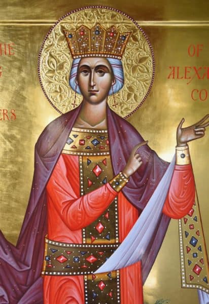 A New Icon – Saint Katherine Teaching the Philosophers of the ...