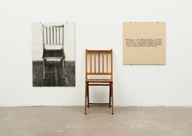 Joseph Kosuth, one-and-three-chairs – Orthodox Arts Journal