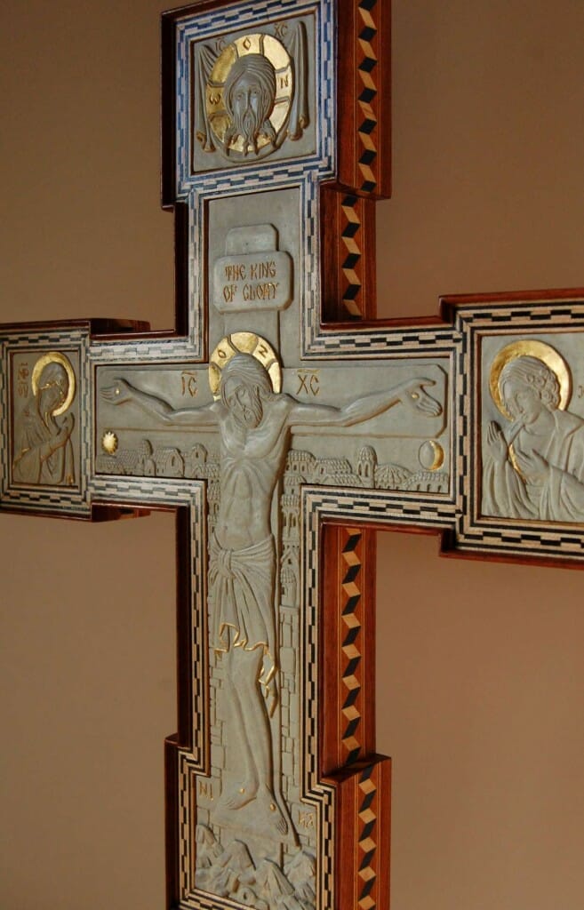 A Carved and Inlaid Cross, a Collaborative Work – Orthodox Arts Journal