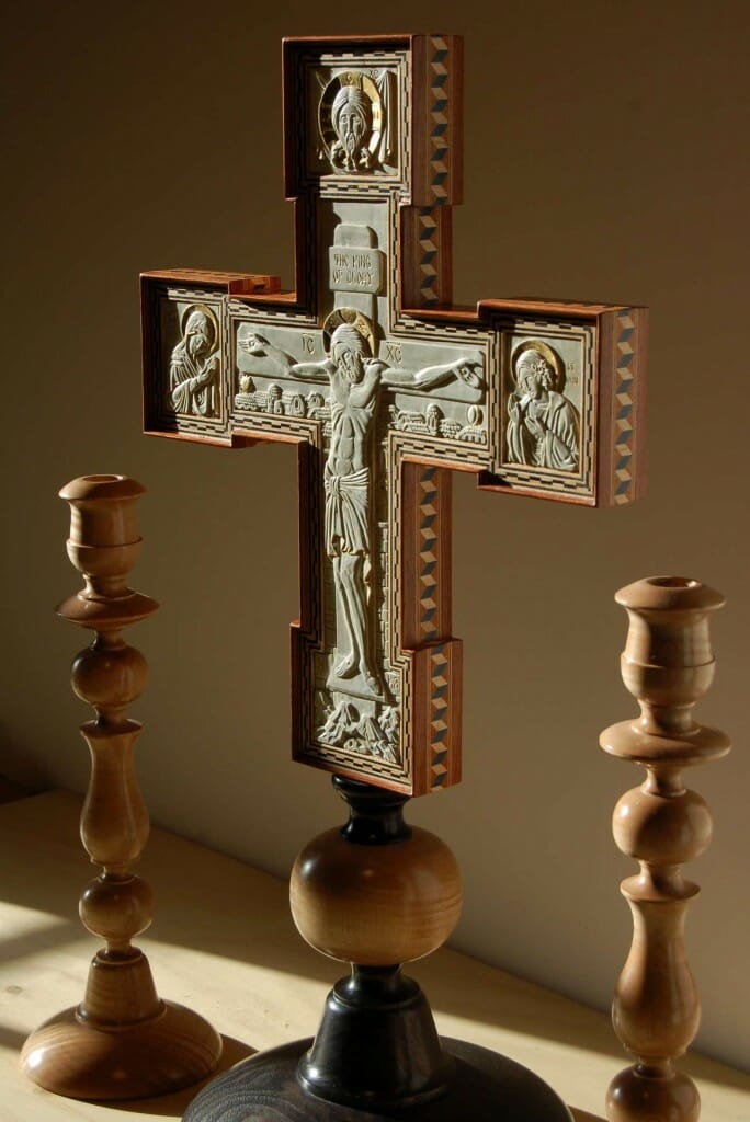 A Carved and Inlaid Cross, a Collaborative Work – Orthodox Arts Journal