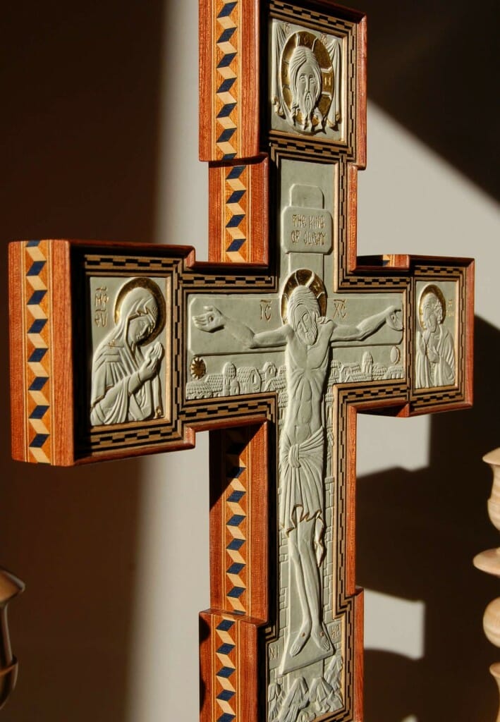 A Carved and Inlaid Cross, a Collaborative Work – Orthodox Arts Journal