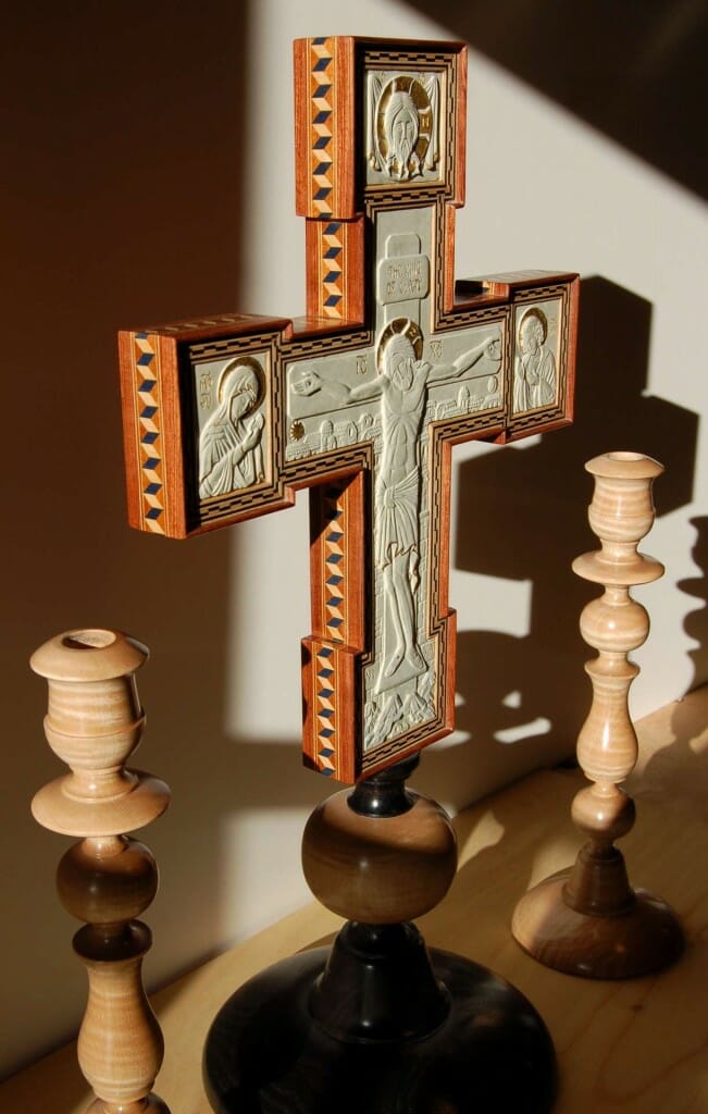 A Carved and Inlaid Cross, a Collaborative Work – Orthodox Arts Journal