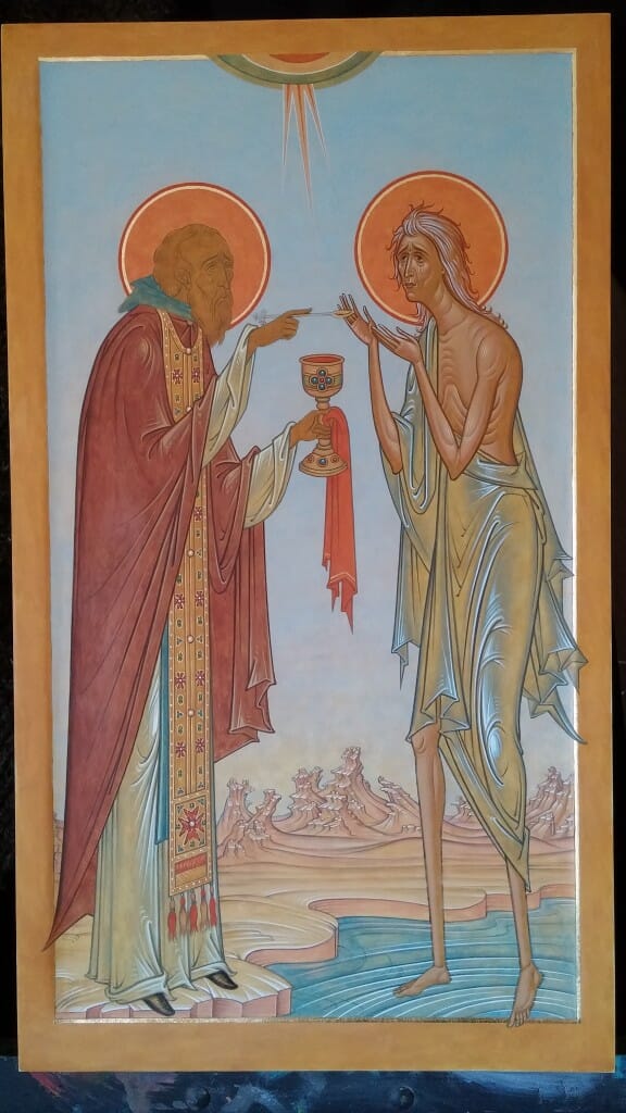 A New Icon of St. Mary of Egypt and St. Zosimas: Notes on Form ...