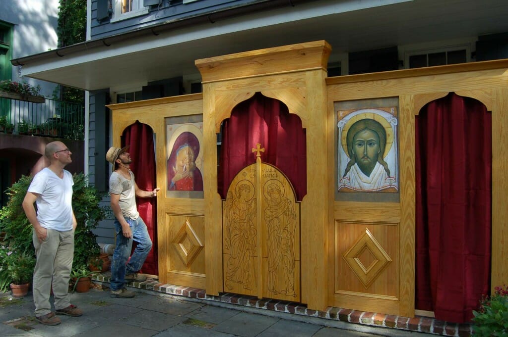 Building a Simple and Beautiful Iconostasis for a Mission Church ...