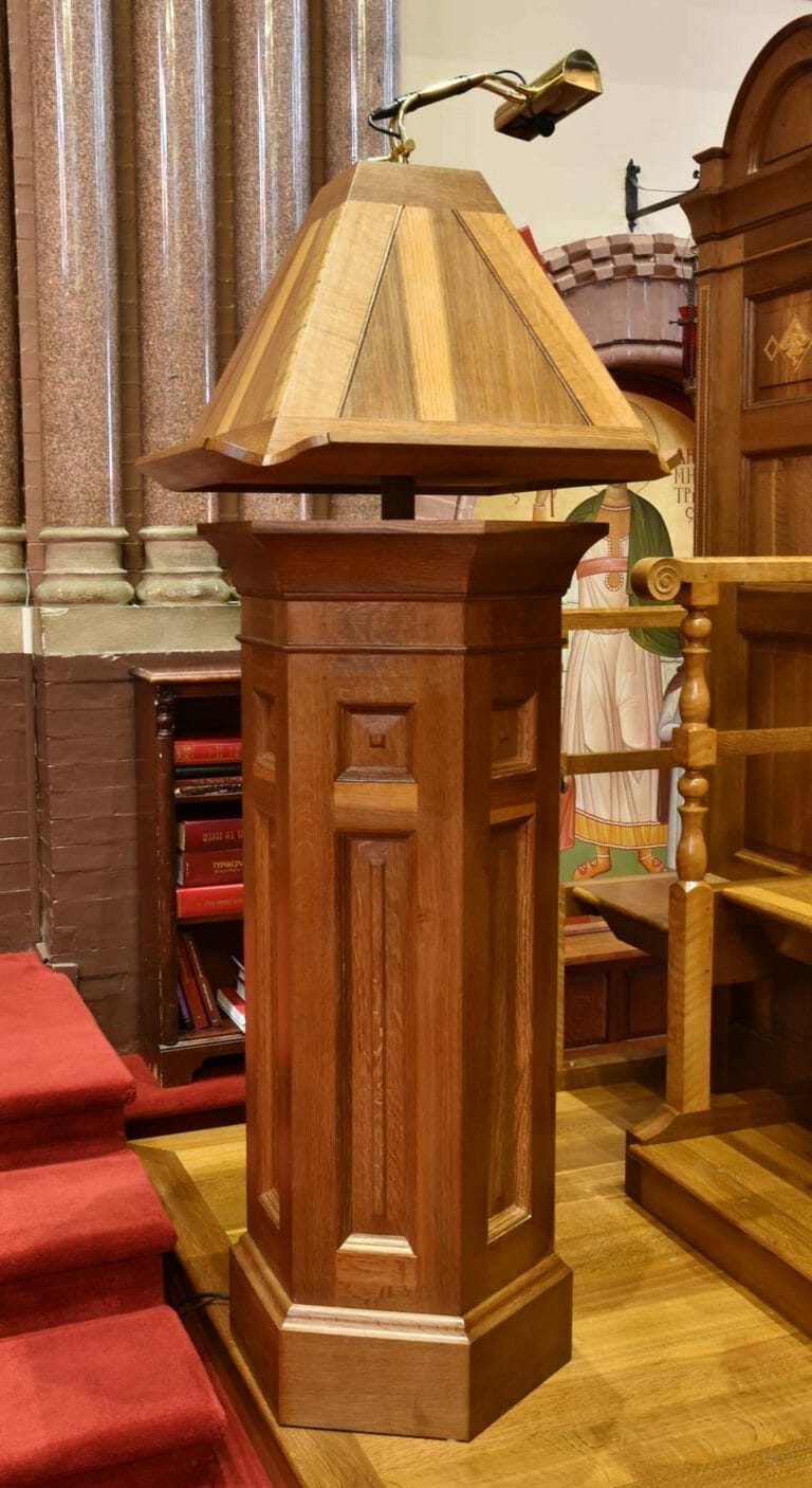 Liturgical Furniture for an Historic Cathedral – Orthodox Arts Journal