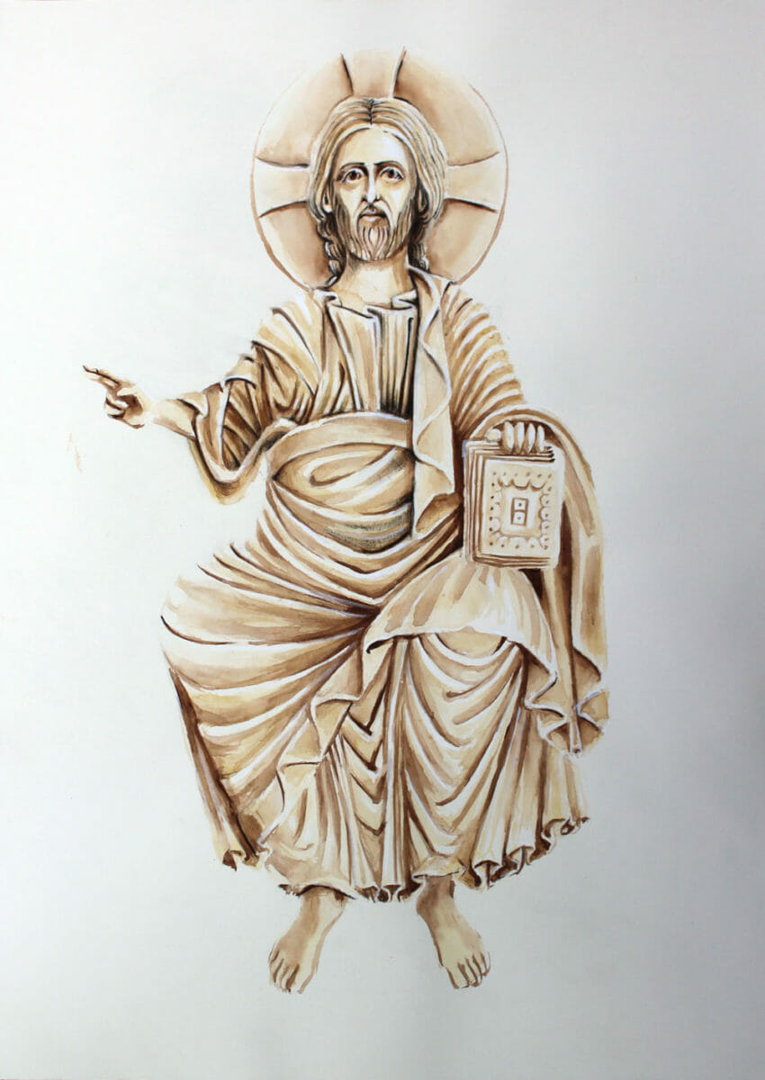 A Year of Exploring Ancient Carving Through Drawing – Orthodox Arts Journal