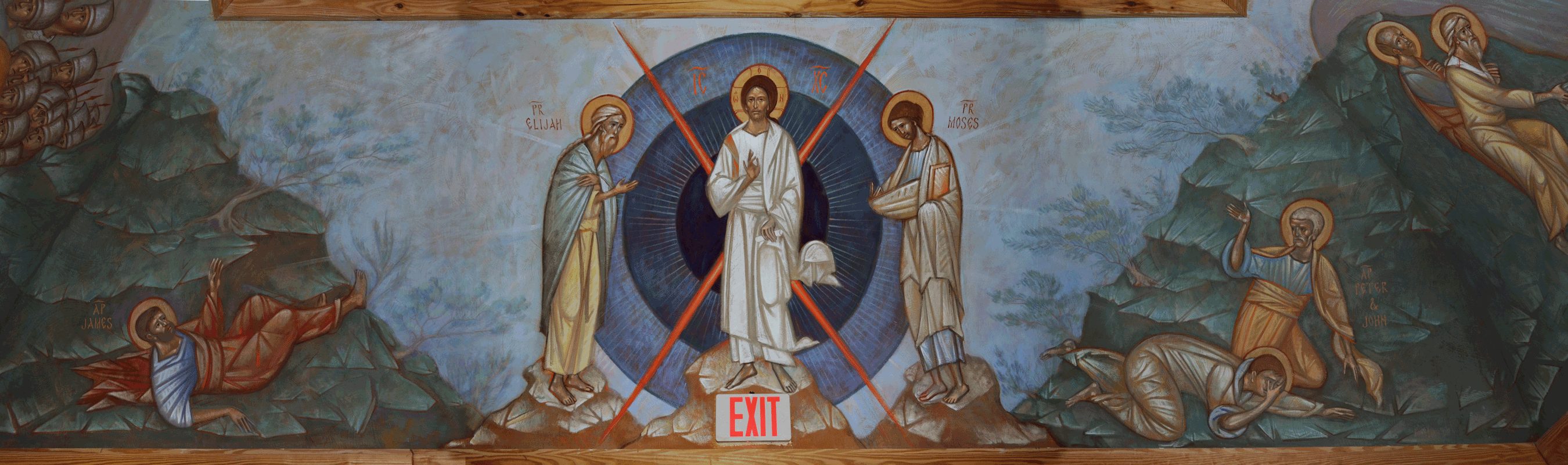 Narthex Murals at St John of the Ladder – Orthodox Arts Journal