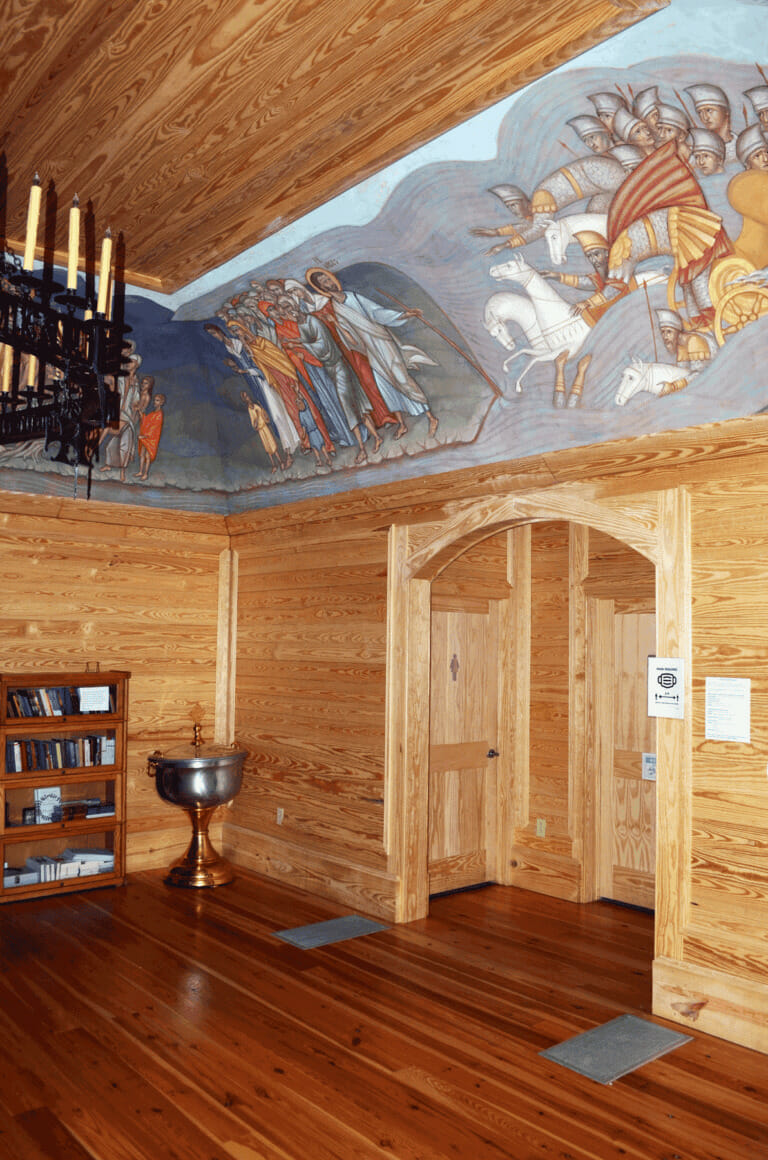 Narthex Murals at St John of the Ladder – Orthodox Arts Journal