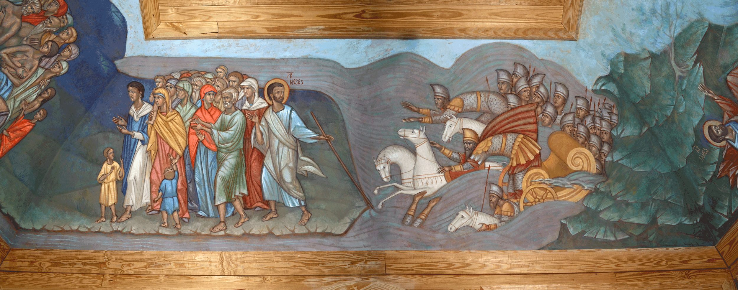 Narthex Murals at St John of the Ladder – Orthodox Arts Journal