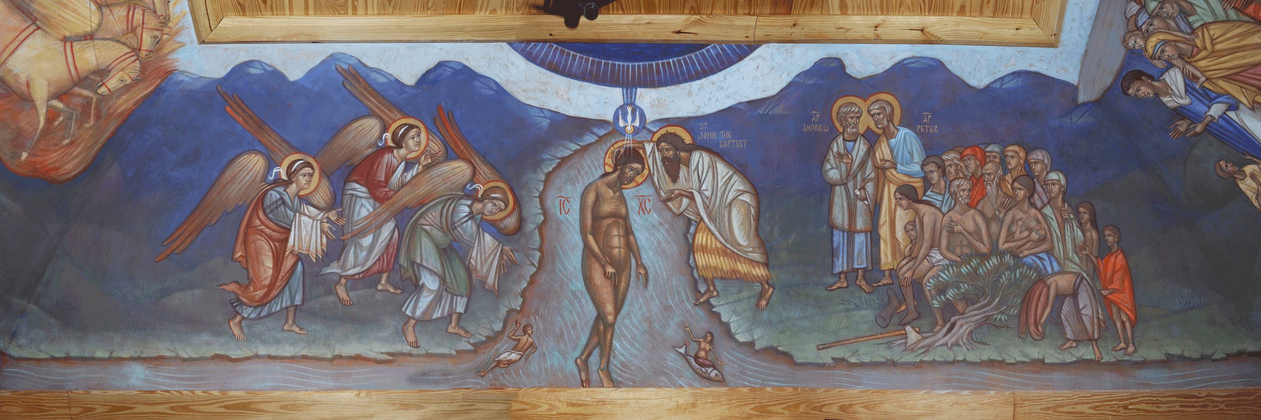 Narthex Murals at St John of the Ladder – Orthodox Arts Journal