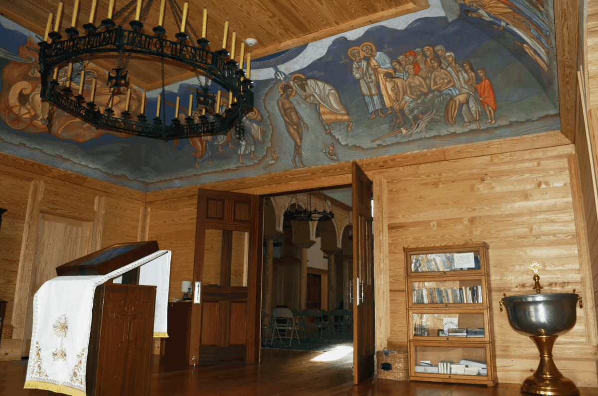 Narthex Murals at St John of the Ladder – Orthodox Arts Journal