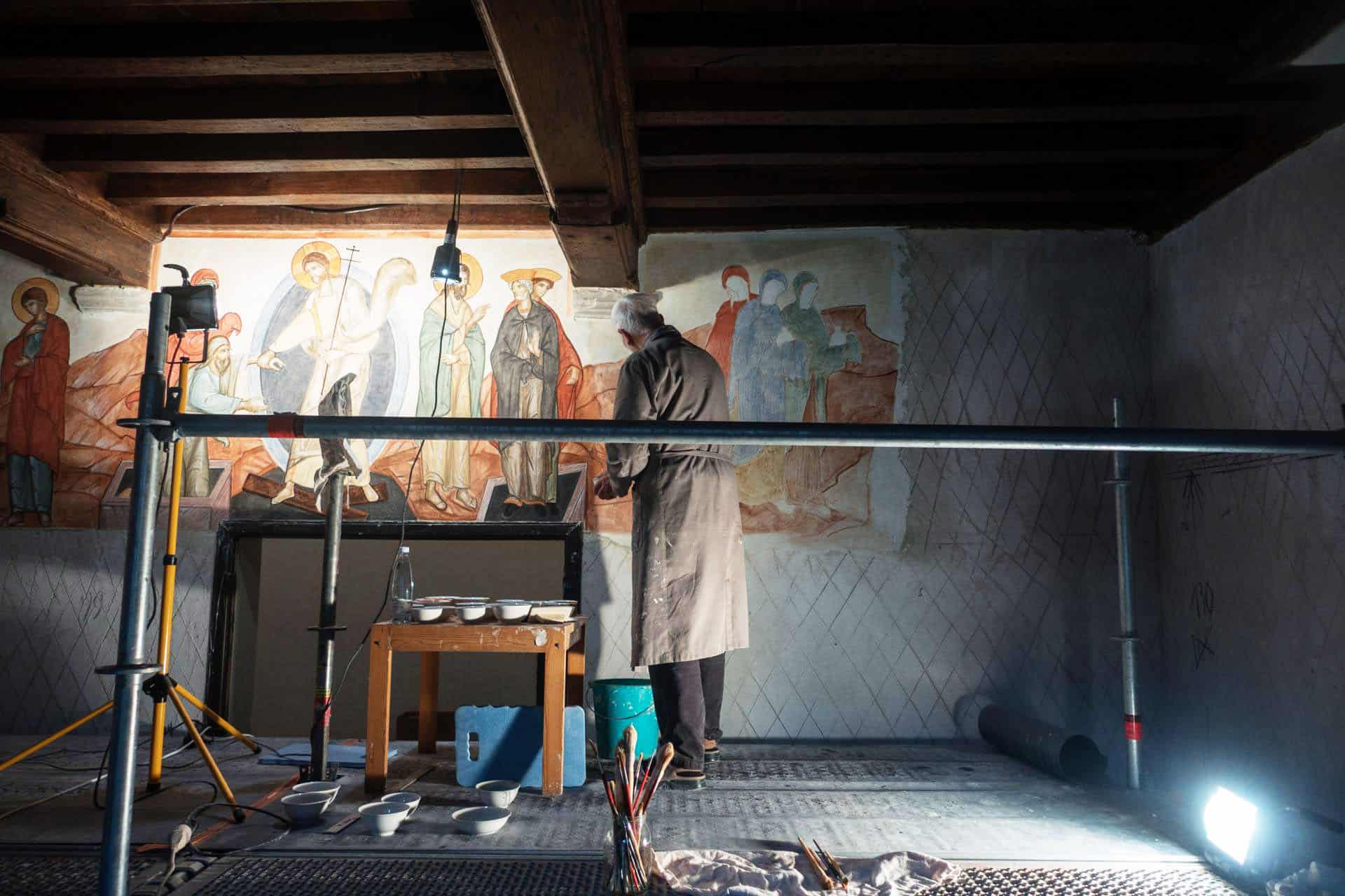 Recent Fresco Iconography in Belgium – Orthodox Arts Journal