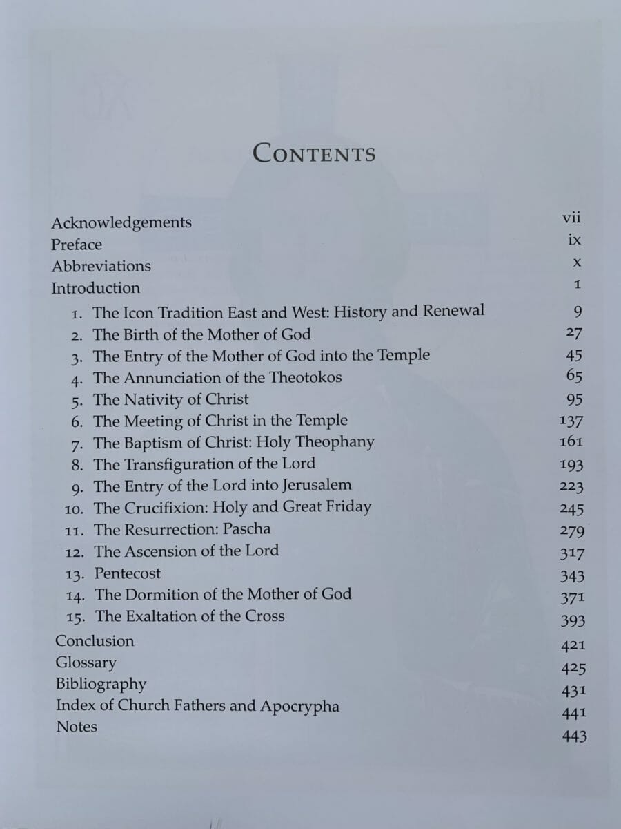 Review of "Festal Icons: History and Meaning" by Aidan Hart – Orthodox ...