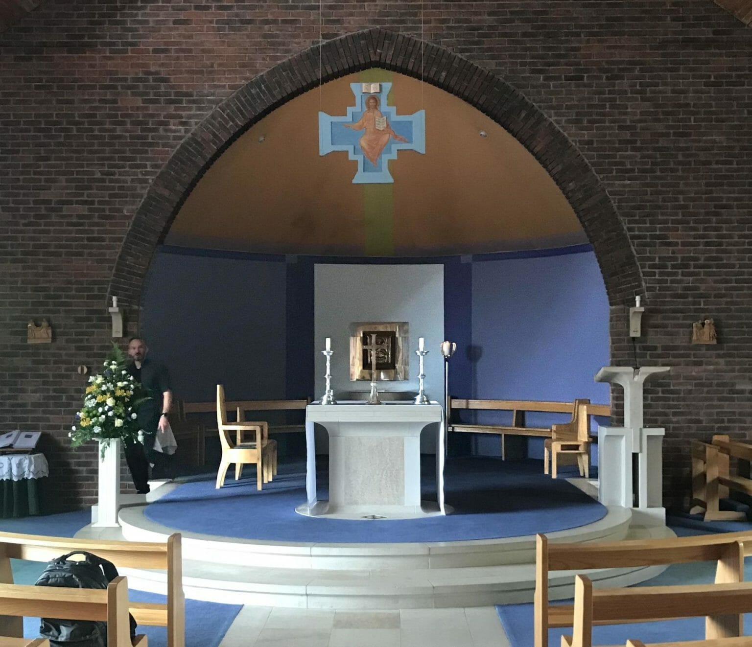 Apsidal Wall Painting for St. Christopher’s Church, Codsell, UK ...