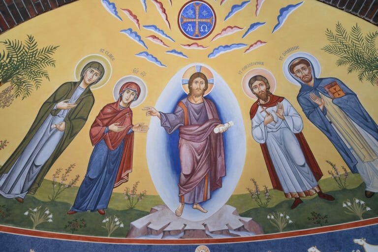 Apsidal Wall Painting for St. Christopher’s Church, Codsell, UK ...