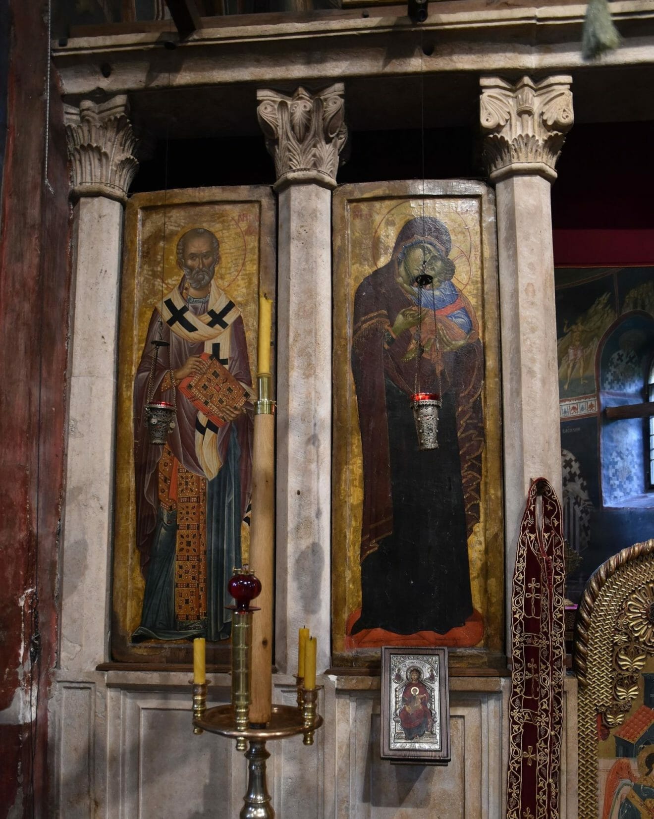 Iconostases in Balkan Churches - Part 2: Dečani Monastery – Orthodox ...