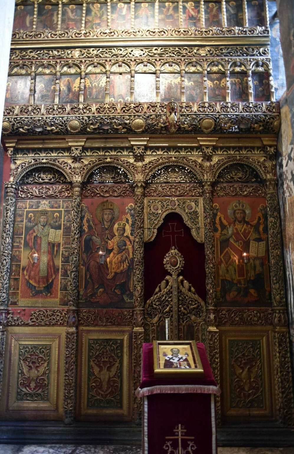 Iconostases in Balkan Churches - Part 2: Dečani Monastery – Orthodox ...