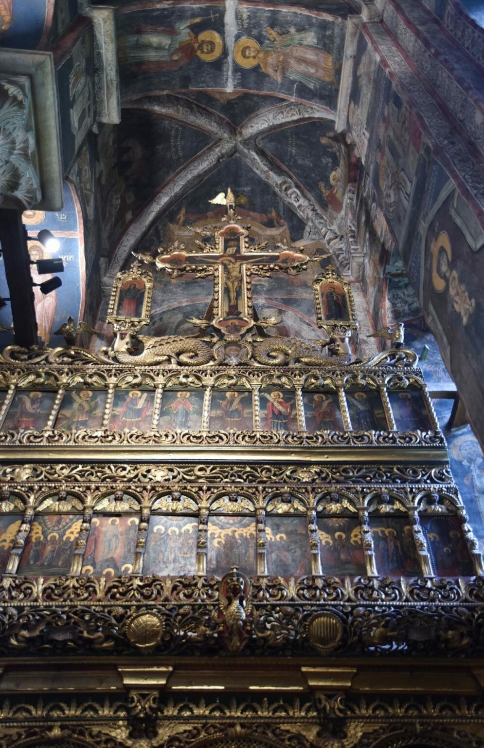 Iconostases in Balkan Churches - Part 2: Dečani Monastery – Orthodox ...