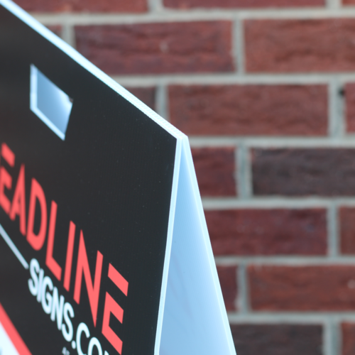 A-Frame (All Coro) - Deadline Signs