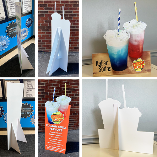 Easel Back for Displaying Sign - Deadline Signs