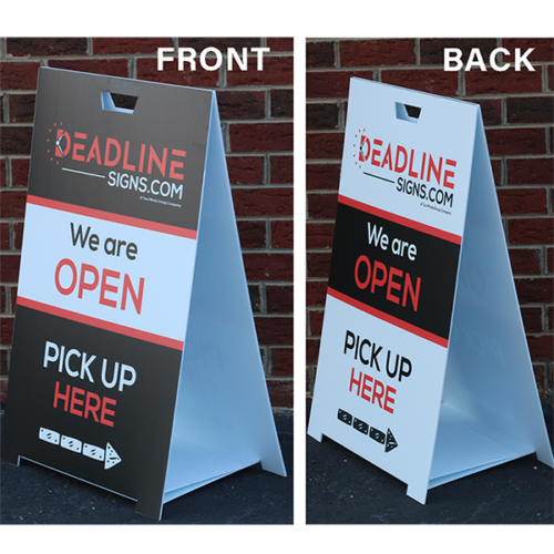 A-Frame (All Coro) - Deadline Signs