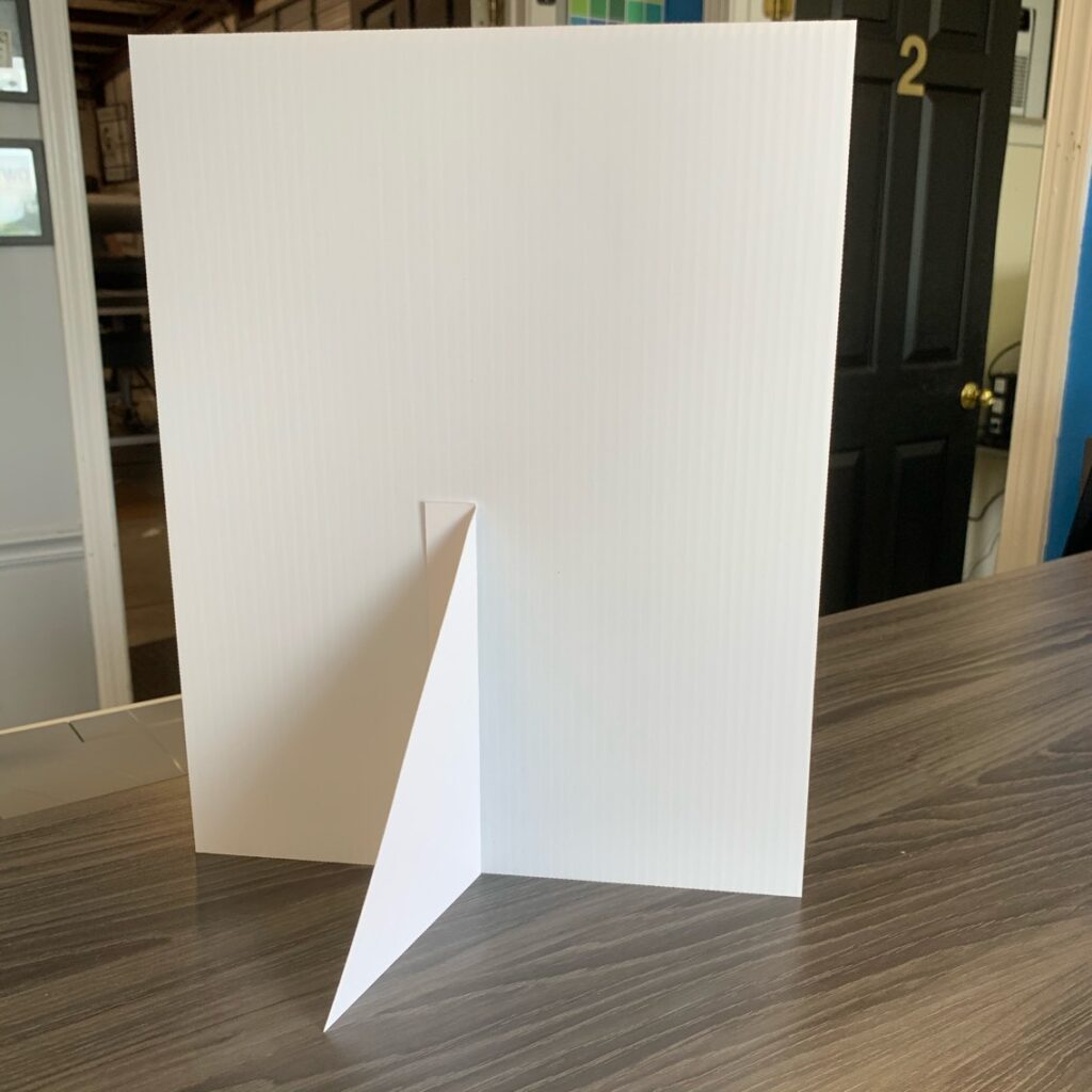Easel Back for Displaying Sign - Deadline Signs