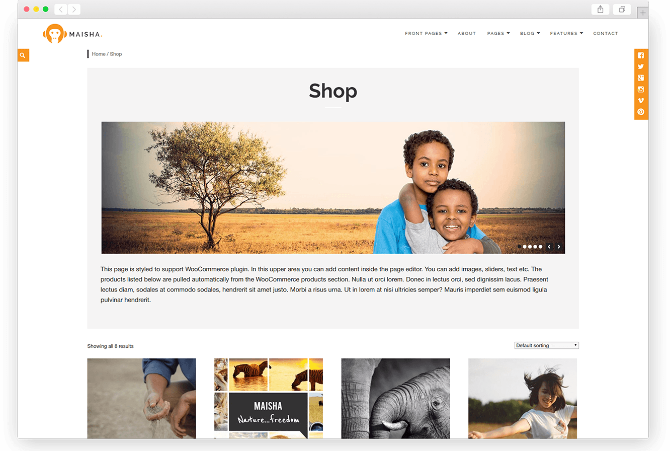 Maisha WordPress Theme 1.7.5 - Srmehranclub - Srmehranclub