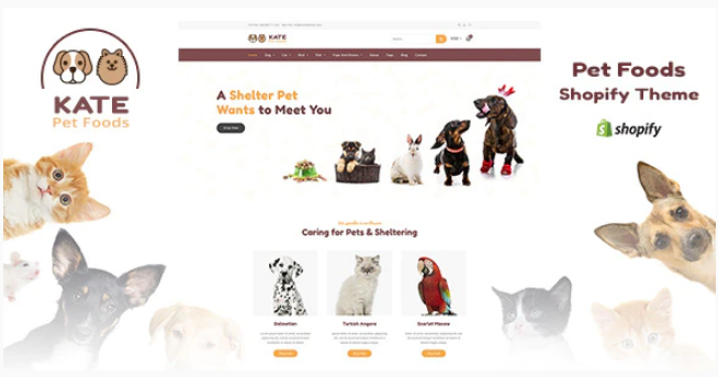 Kate – Pet Store and Pet Food Shopify Theme - Srmehranclub
