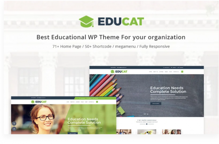 Edubiz Powerful Education Courses WordPress Theme