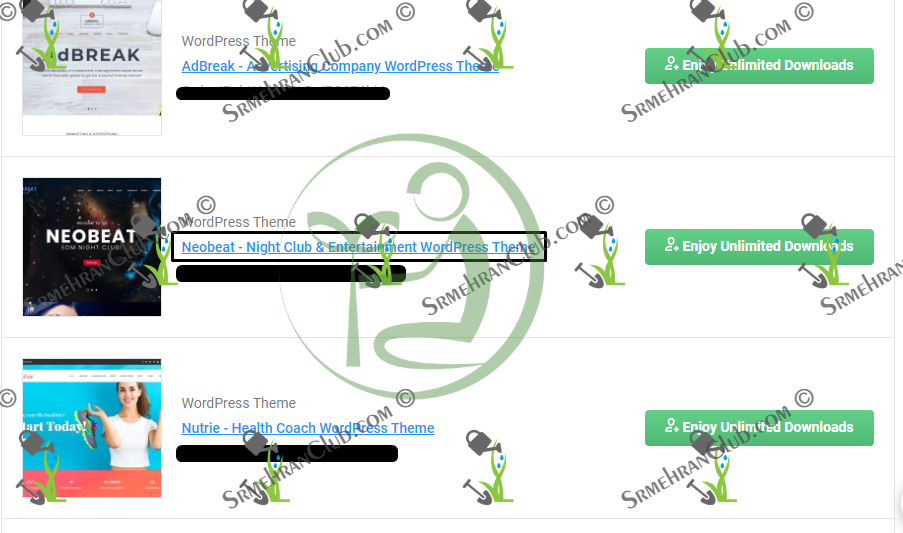 Neobeat - Night Club & Entertainment WordPress Theme | Srmehranclub.com