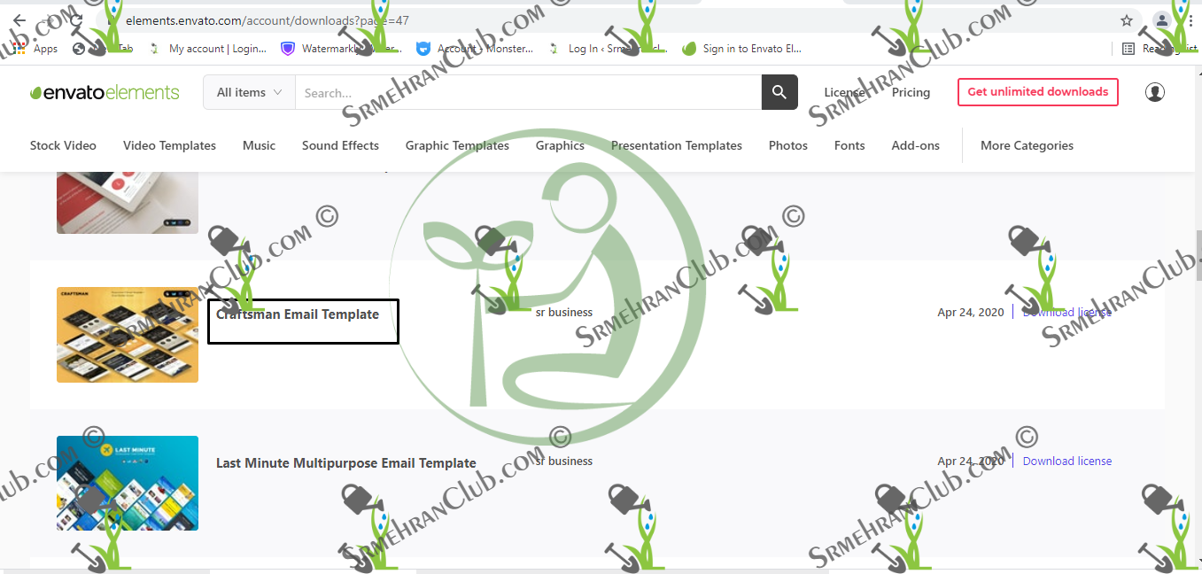 Craftsman - Email, Eshot, Notification Template | Srmehranclub
