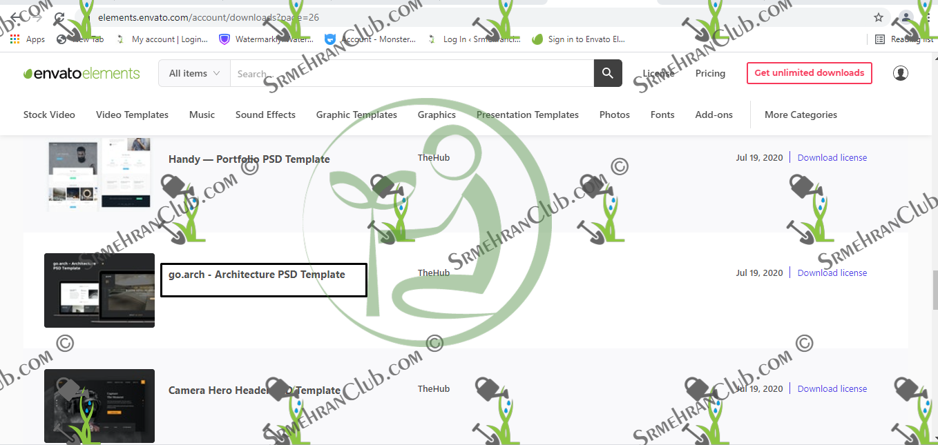 go.arch - Architecture PSD Template | Srmehranclub