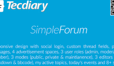 Simple Forum – Responsive Bulletin Board 1.2.2 - Srmehranclub