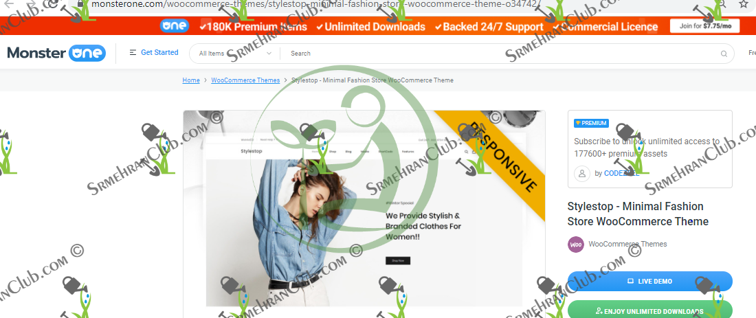 Stylestop Minimal Fashion Store Woocommerce Theme Srmehranclub