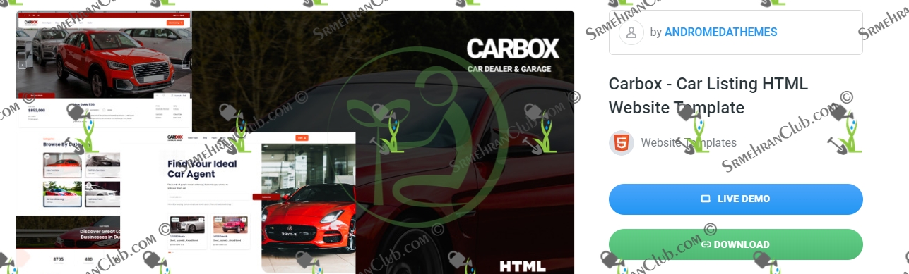 Carbox - Car Listing HTML Website Template p - Srmehranclub