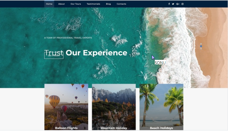 Go Agency - Travel Agency Clean Bootstrap HTML Landing Page Template ...