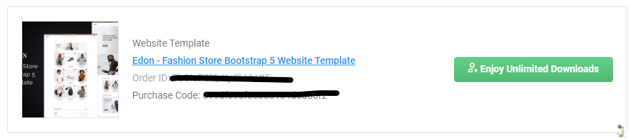 Download Edon - Fashion Store Bootstrap 5 Website Template