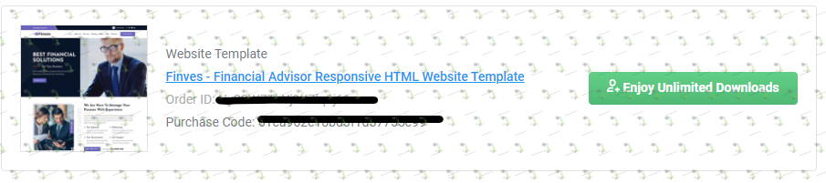 Download Finves - Financial Advisor Responsive HTML Website Template