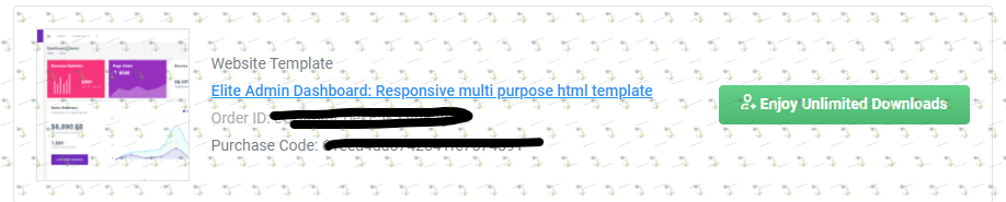 Download Elite Admin Dashboard: Responsive multi purpose html template